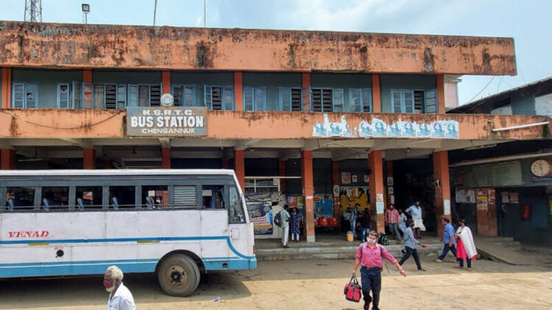 Lady conductor injured after ceiling fan falls at Chengannur KSRTC depot
